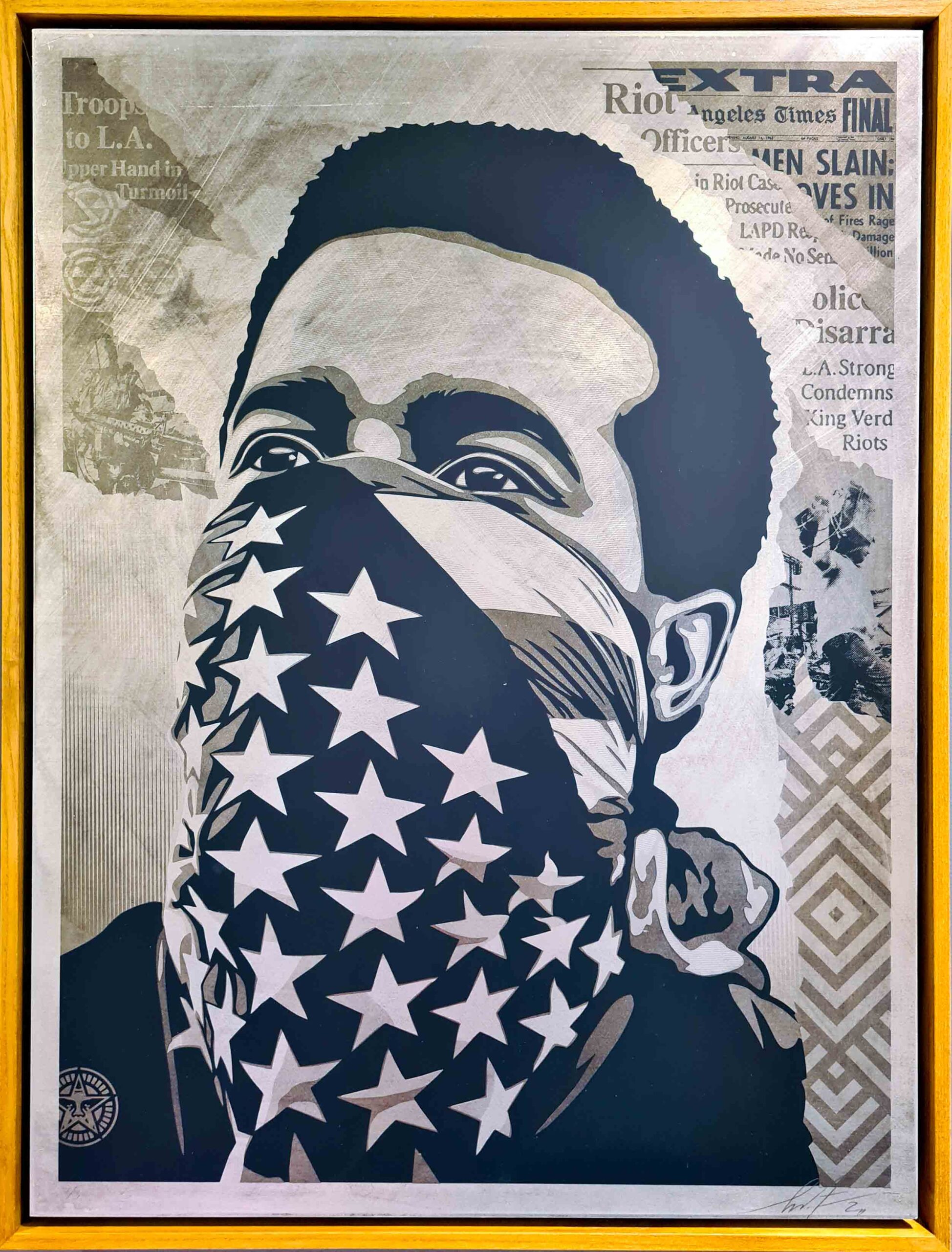 American Rage - Obey Shepard Fairey - Floris Art Gallery